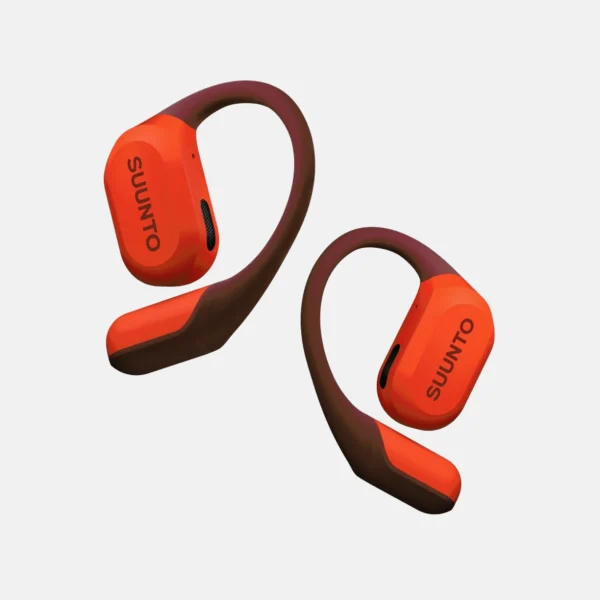 Suunto Spark Coral Orange – open‑ear športové Bluetooth slúchadlá